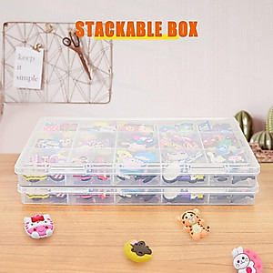 Shoe Charm Holder, Portable Shoe Decoration Storage Box Fit Croc Charms, Shoe Charms Organizer For Sandals, Sneakers
