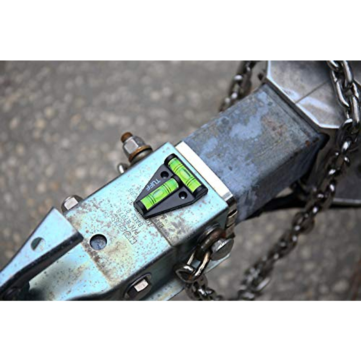 TUFF Level Tool Shatterproof, Waterproof, Durable Cross Check T Level For RV Leveling, Motorhome, Camping - Trailer, Construction, Hobby - Spirit Bubble Level - 2-Way Leveler Accessories - USA