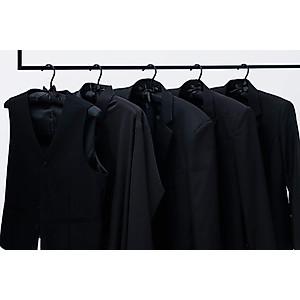 Better to U Blue Satin Padded Sweater Hangers 10 Pack, Blouse Hanger with Thick & Soft Foam for Bridal Wedding Dress Lingerie, Smooth Silk Covered Shirt Hanger Without Shoulder Bump