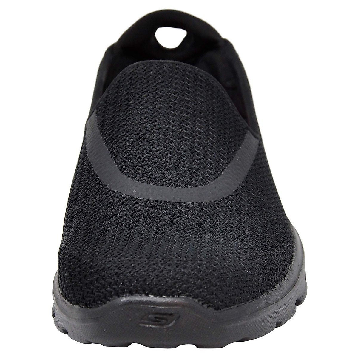 Skechers Performance Women's Go Walk 3 Slip-On Walking Shoe, Black/Black/Black, 7.5 Wide