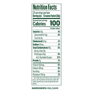 Copper Cow Coffee California Sweetened Condensed Milk Creamers – Single-Serve and All-Natural Pre-Filled Packets – (25 Pack)