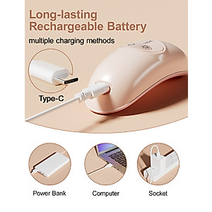 NCVI Warming Lactation Massager, 2-in-1 Breast Massager for Breastfeeding, Lactation Massager for Clogged Ducts, Engorgement, Heat & Vibration for Improved Milk Flow, Nursing Essentials 2 Pack