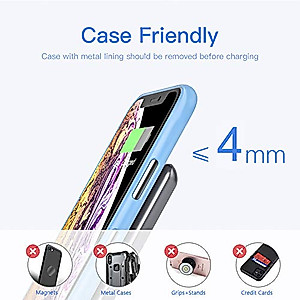 Yootech 7.5W/10W/15W Wireless Charger, Wireless Charging Stand Compatible with iPhone 14/14 Plus/14 Pro/14 Pro Max/13/SE 2022/12/11/X/8,15W for LG V50/V40/V35/V30,10W for Galaxy S21/S20,Pixel 3/4XL