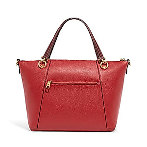 COACH Women's Kacey Satchel Crossbody, Red Apple Multi