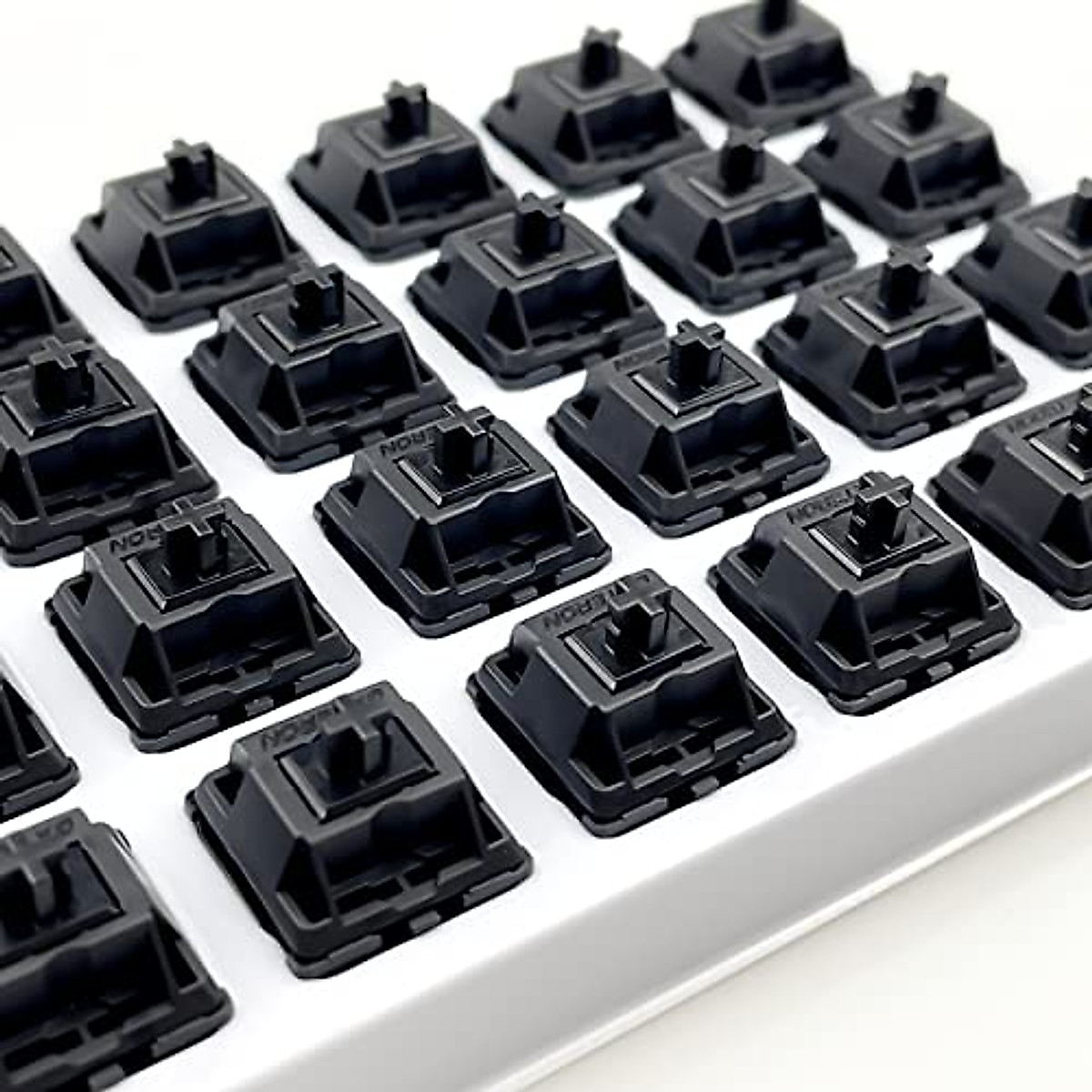 Gateron Oil King Switch Pre Lubed 5 Pin Linear Switch for Mechanical Gaming Keyboard Switch (72 PCS)