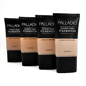 Palladio Liquid Foundation Ounce, Sandy Beige, 0.91 Fl Oz