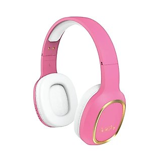 Packed Party Wireless Pink Bluetooth Headphones (Pink)