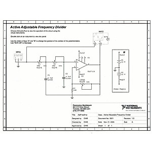 NI Multisim 11 (Student Edition) Plus Electronics Workbench Tutorial