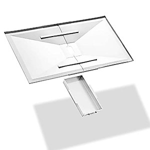 Charbrofire 70-01-186 DGF510SBP Drip Pan Grease Tray with Catch Pan Assembly Grill Replacement Parts for Dyna Glo, Backyard, BHG, Uniflame and More Brand Grill DGH474CRP Adjustable Drip Tray