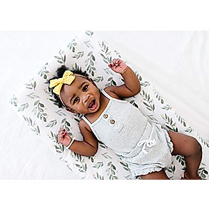 Premium Knit Diaper Changing Pad Cover"Fern" by Copper Pearl