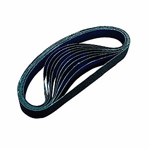 Astro Pneumatic Tool 303560Z Zirconia 60 Grit Sanding Belt 3/4" x 20.5" - 10pc