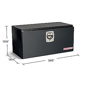 Weather Guard (536502 Underbed Tool Box, Steel, Black