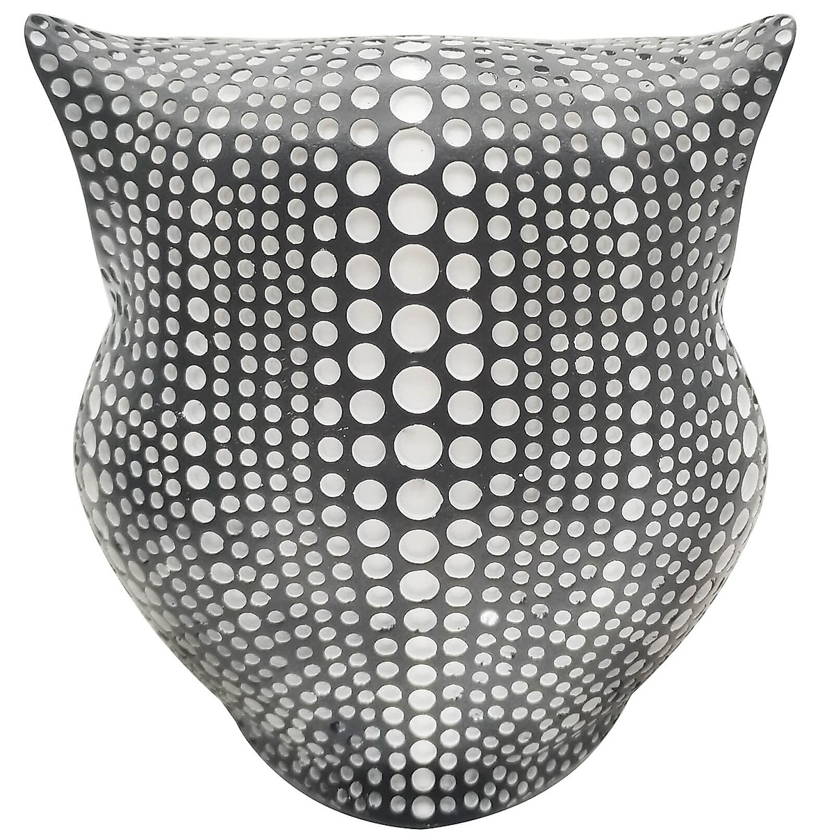 HOWFIELD Resin Owl Statue Home Decor - Black Owl Sculpture, Bird Statue, Small Accents for Bedroom, Office, Garden, Bookshelf, TV Stand Figurines(Black)