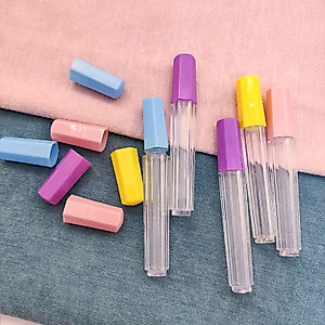 10Pcs Pin Needle Storage Plastic Felting Sewing Needles Container Transparent Needle Storage Tubes Bottle