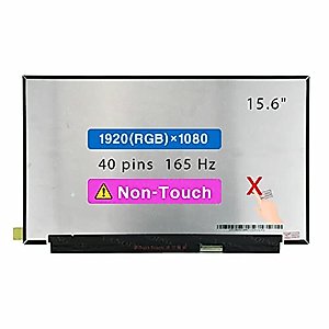 15.6" Screen Replacement for Lenovo Ideapad Gaming 3 15ACH6 Model 82K2 LCD Display Panel 40 pin 165Hz (FHD 1920x1080 Non-Touch)
