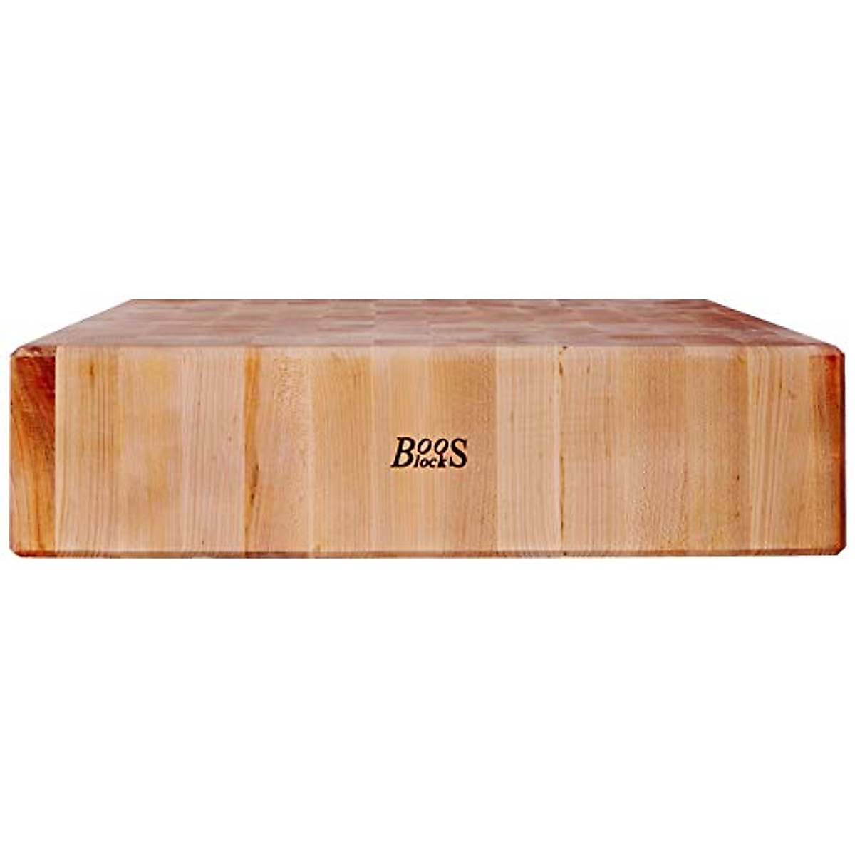 John Boos Block BB01 Classic Reversible Maple Wood End Grain Chopping Block, 24 Inches x 24 Inches x 6 Inches