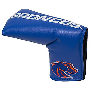 Team Golf NCAA Boise State Broncos Vintage Blade Putter Cover Golf Club Vintage Blade Putter Headcover, Form Fitting Design, Fits Scotty Cameron, Taylormade, Odyssey, Titleist, Ping, Callaway