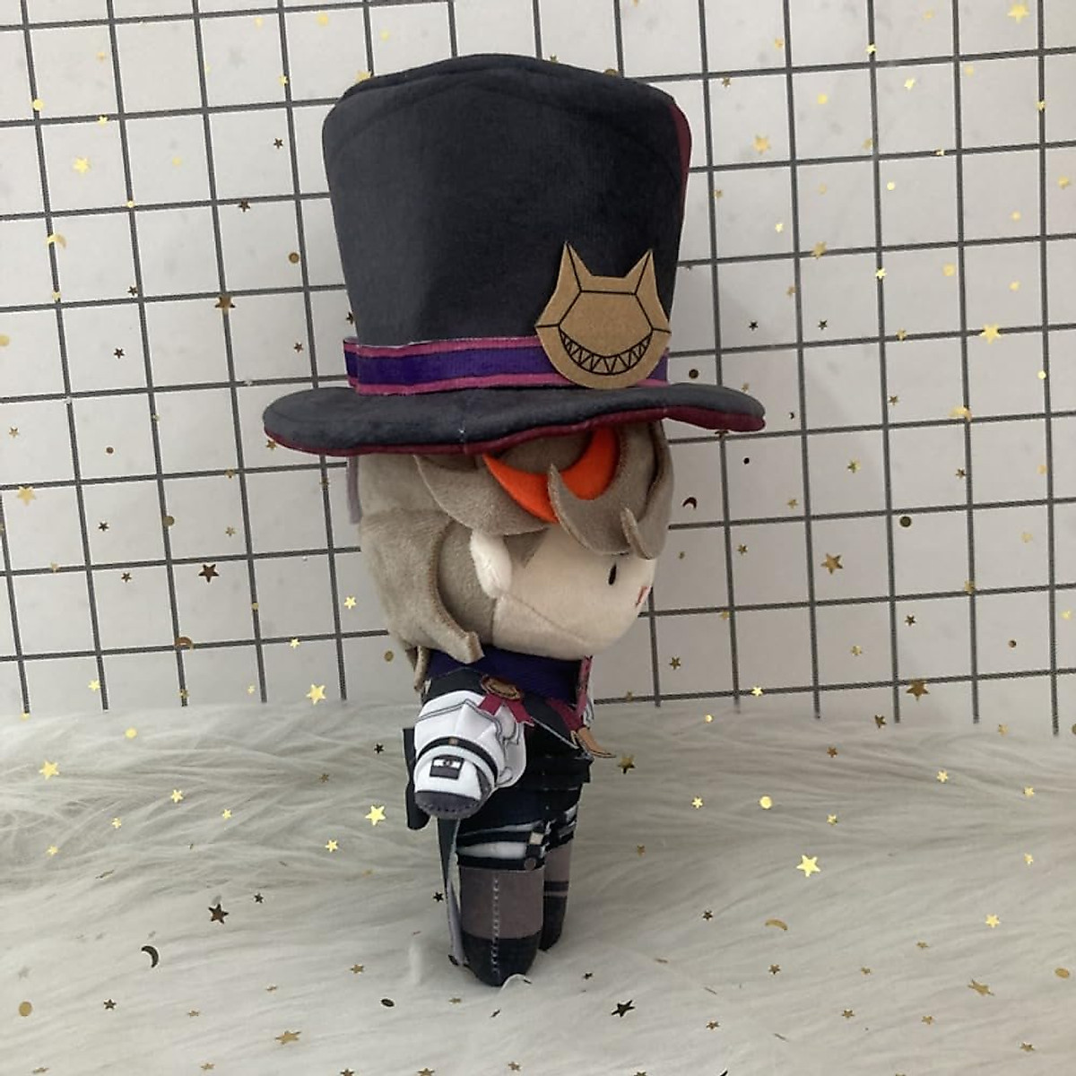 SSJTBEZX Genshin Lyney Plush Toys Doll Lovely Pillow Christmas New Year Birthday for Kids Gifts Soft Doll 23 cm/9.0 inch