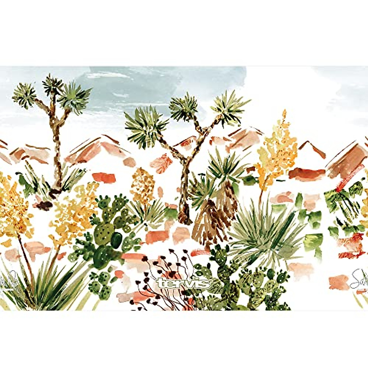 Tervis Sara Berrenson Joshua Trees Insulated Tumbler, 30oz Legacy, Stainless Steel