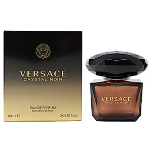Versace Crystal Noir for Women Eau de Parfum Spray, 3 Ounce/90 ml