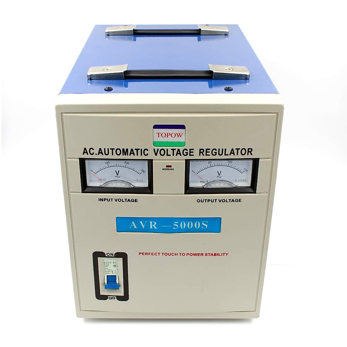 5000 Watt Voltage Step Down Transformer Regulator and Stabilizer Heavy Duty