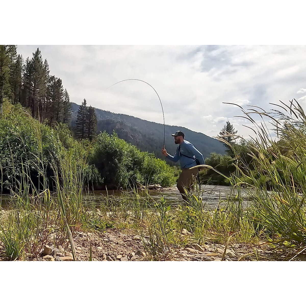 DRAGONtail Kaida zx320 Multi-Length Tenkara Pack Rod (Rod Only, No Kit)