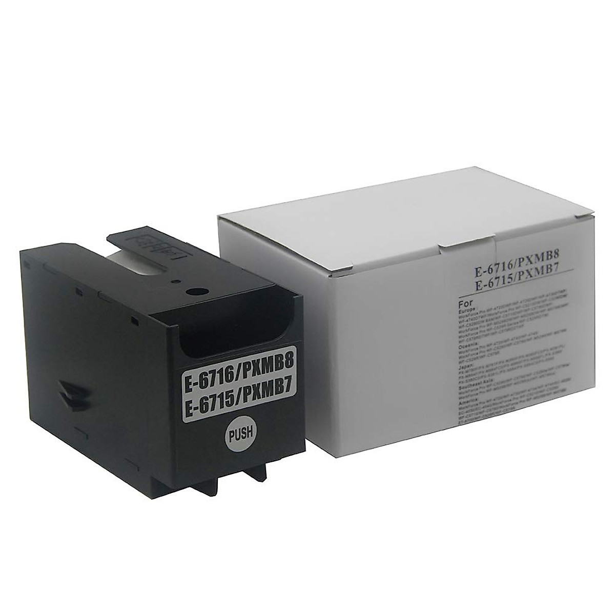 Buyink T6716 T6715 Ink Maintenance Box for WF-4720 WF-4734 WF-4730 WF-4740 WF4734 EC-4020 EC-4030 EC-4040 WF C5290, WF C5710 C5790 M5299 M5799 C529R C-579R ET-8700 EC-4020 4030 EC-4040 Printer