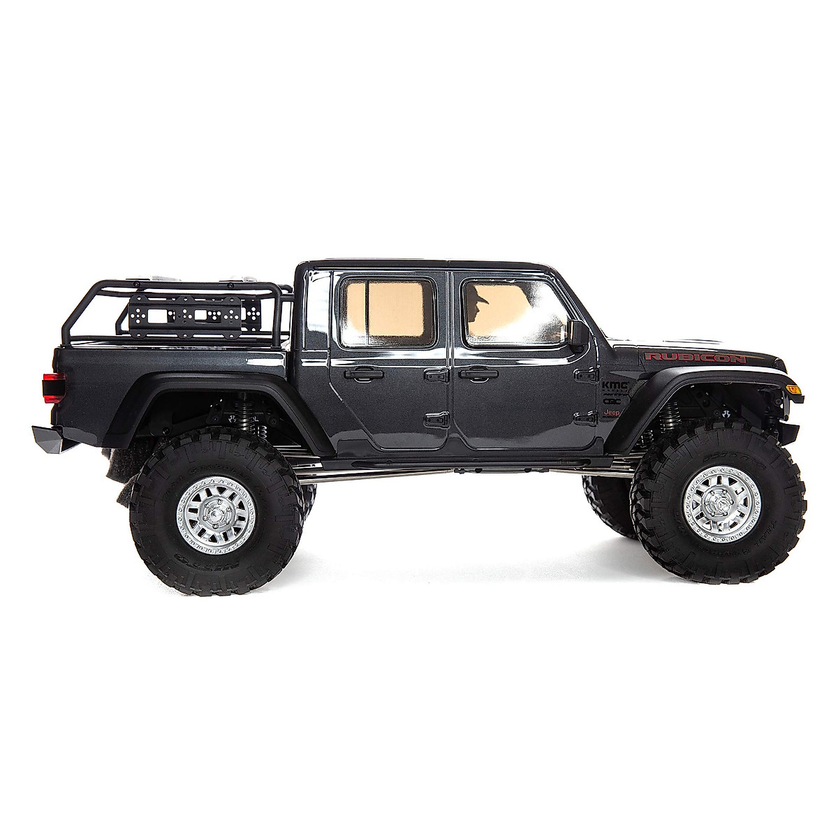 Axial RC Truck 1/10 SCX10 III Jeep JT Gladiator Rock Crawler with Portals RTR (Batteries and Charger Not Included), Gray, AXI03006BT1