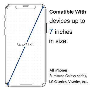 bitrhyme Waterproof Phone Case 2 Packs IPX8 Universal Waterproof Phone Pouch Underwater Phone Bag for Beach Swimming Kayaking up to 7 Inches (Black/Black)