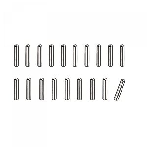 uxcell 0.6x6mm Dowel Pins, 100pcs 304 Stainless Steel Round Head Flat Chamfered End Dowel Pin Bunk Bed Pins Shelf Pegs Support Shelves Fasten Elements
