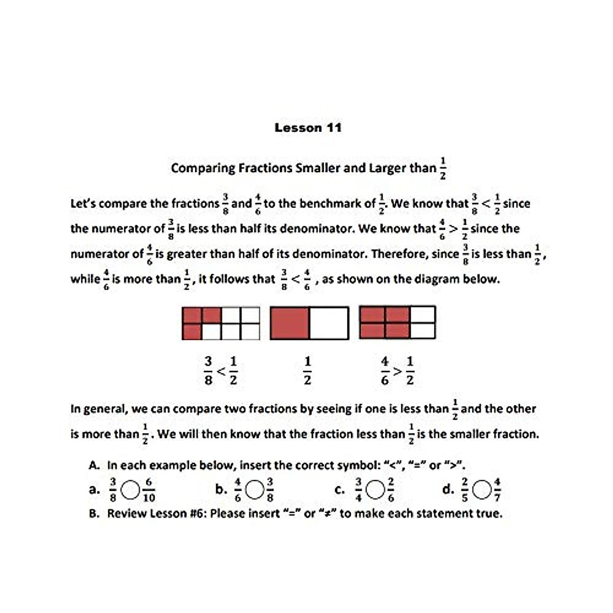 Developing Fractions Sense® B Class Set of 10 - Grade 4. A Concrete and Visual Approach to Fractions. Includes 10 Student workbooks, 10 Sets of Fraction manipulatives, Teacher Set and Answer Key.