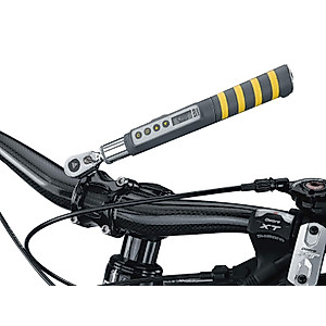 TOPEAK D-Torq Digital Bike Torque Wrench, Silver, Grey