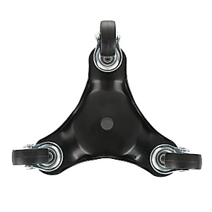 FactorDuty 4 Pack 3 Wheel Mover's Dolly Moving Furniture Dolly Furniture Mover