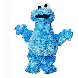 10-inch Sesame Street Mini Plush Cookie Monster Doll: Toy for Toddlers, Preschoolers & 1 Year Olds