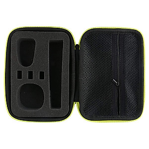 Khanka Hard Travel Case Replacement for Philips Norelco Oneblade QP6520/70 Pro Hybrid Electric Trimmer and Shaver