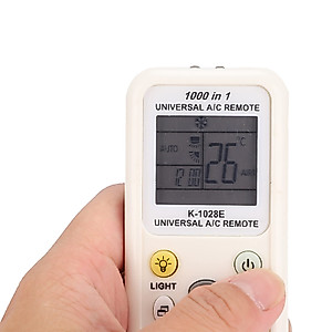 K-1028E Universal Remote Control for Most Air Conditioning, Air Conditioner Remote Control Replacement for Midea Gree LG