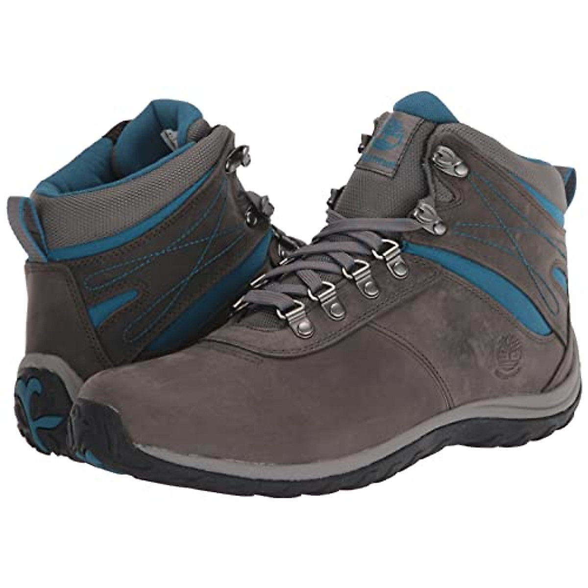 Timberland Women's Norwood Mid Waterproof Hiking Boot, Dark Grey Full Grain, 7.5