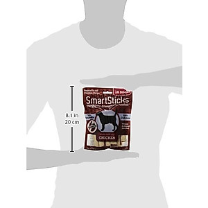 SmartBones SmartSticks Chicken Dog Chews, 2Pack (20 Sticks Total)