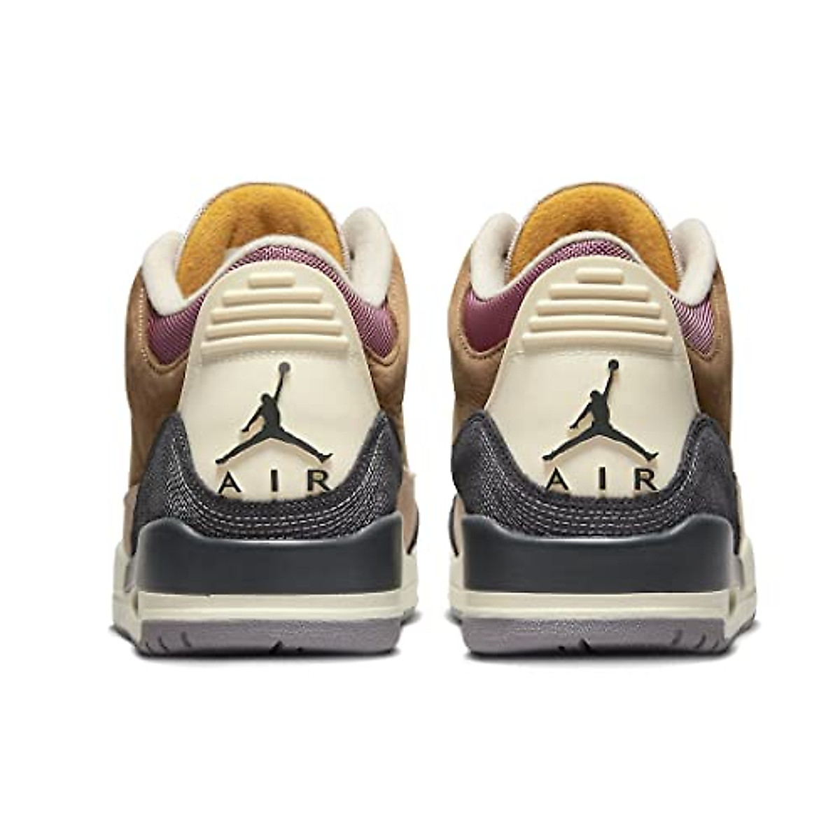 Jordan mens Air Jordan 3 Retro, Archaeo Brown/Dark Smoke Grey/, 10