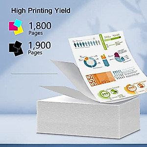 Hight-Yield TN223 Toner Cartridg - Black, Cyan, Magenta & Yellow Toner, HUAY Compatible TN223 Toner Cartridge Replacement for Brother HL-L3290CDW MFC-L3750CDW Printer Hight Yield，Model：TN223 4pk