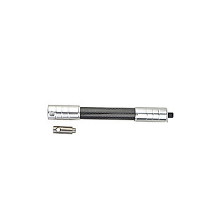 SHARROW Archery Balance Bar Extension Pole Rod 4" 5" 6" Carbon Fiber Bow Stabilizer Weight Recurve Bow and Compound Bow Balance Bar Bow Accessories (4inch)