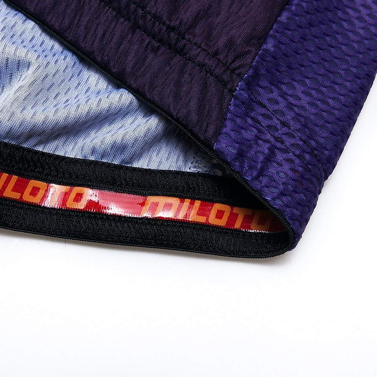 Uriah Women's Cycling Jersey Bib Shorts Sets Short Sleeve Reflective Dark Red Size XL(CN)