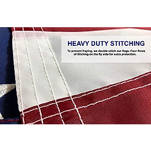 DMSE New Zealand Zealanders Kiwis Union Jack Flag 3X5 Ft Foot 100% Polyester 100D Flag UV Resistant (3' X 5' Ft Foot)