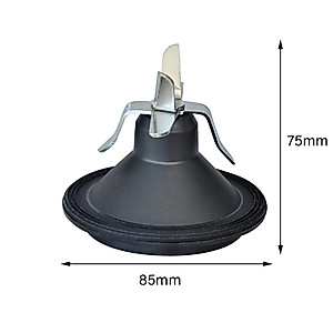 Blender Blade for Philip Juicer Mixer, Blender Replacement Parts Compatible with Philip HR2093, HR2095, HR2096, HR2097, HR2194, HR2195, HR2196, RI2095, RI2096, Blender Accessories Rubber Gasket Ring