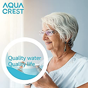 AQUACREST TÜV SÜD Certified Coffee Machine Water Filter, Replacement for Jura® Clearyl White, 64553, 7520, 60209, 68739, 62911 - Including Various Models of Nespresso®, Impressa®, 6 Pack