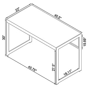 Coaster Furniture Writing Desk Antique Nutmeg 800655