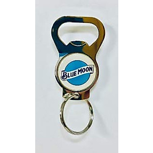 Blue Moon Bottle Opener Key Chain