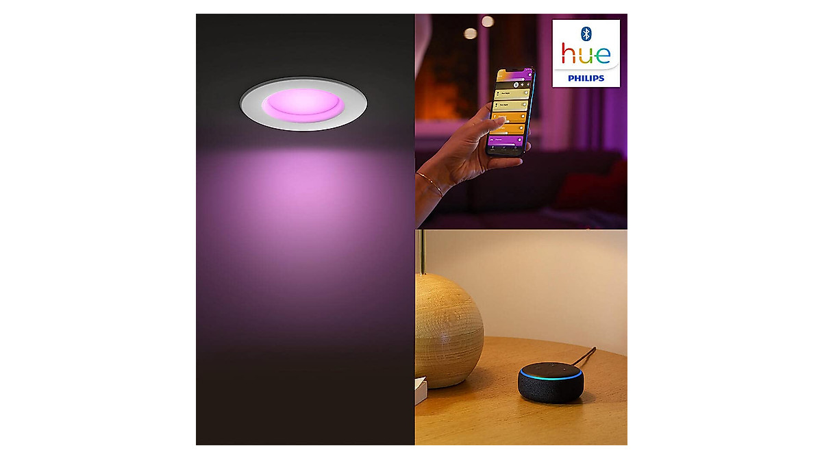 Philips Hue 6 Inch Smart LED Downlight - Color Ambiance