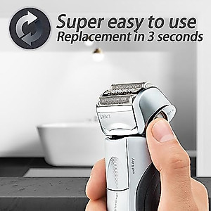 JEVONG Series 7 Wet and Dry Shaver Replacement Head Accessories for Braun S7 Eletric Razors, Compatible with Braun 795 790cc 7899cc, 720cc, 720s-4 760, 7383 9565 9585 Etc.