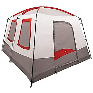 ALPS Mountaineering Camp Creek Two-Room Tent - Gray/Red
